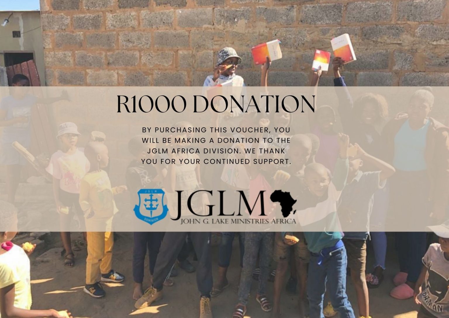 Donations - JGLM Africa